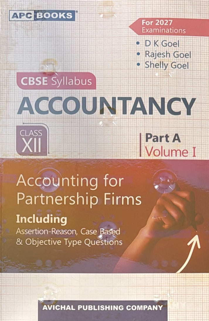 DK Goel Accountancy Partnership Firms Class 12 2027 - CBSE Guide ...